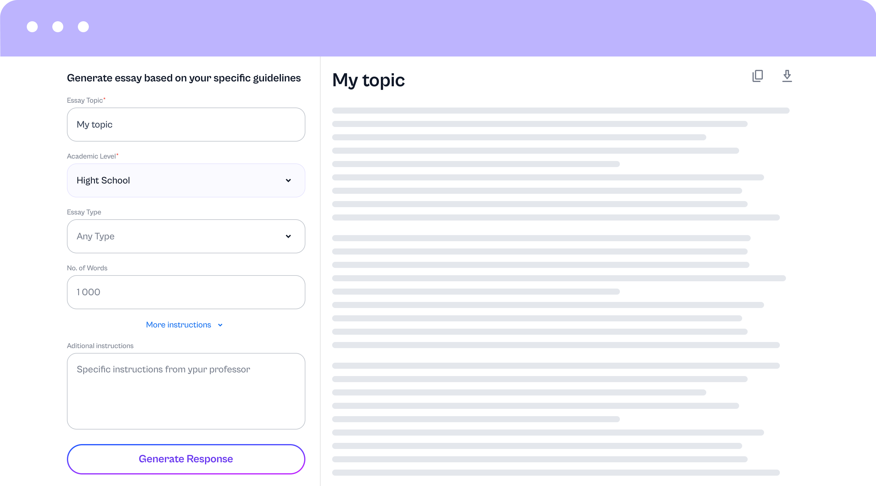English AI Helper - Edubrain
